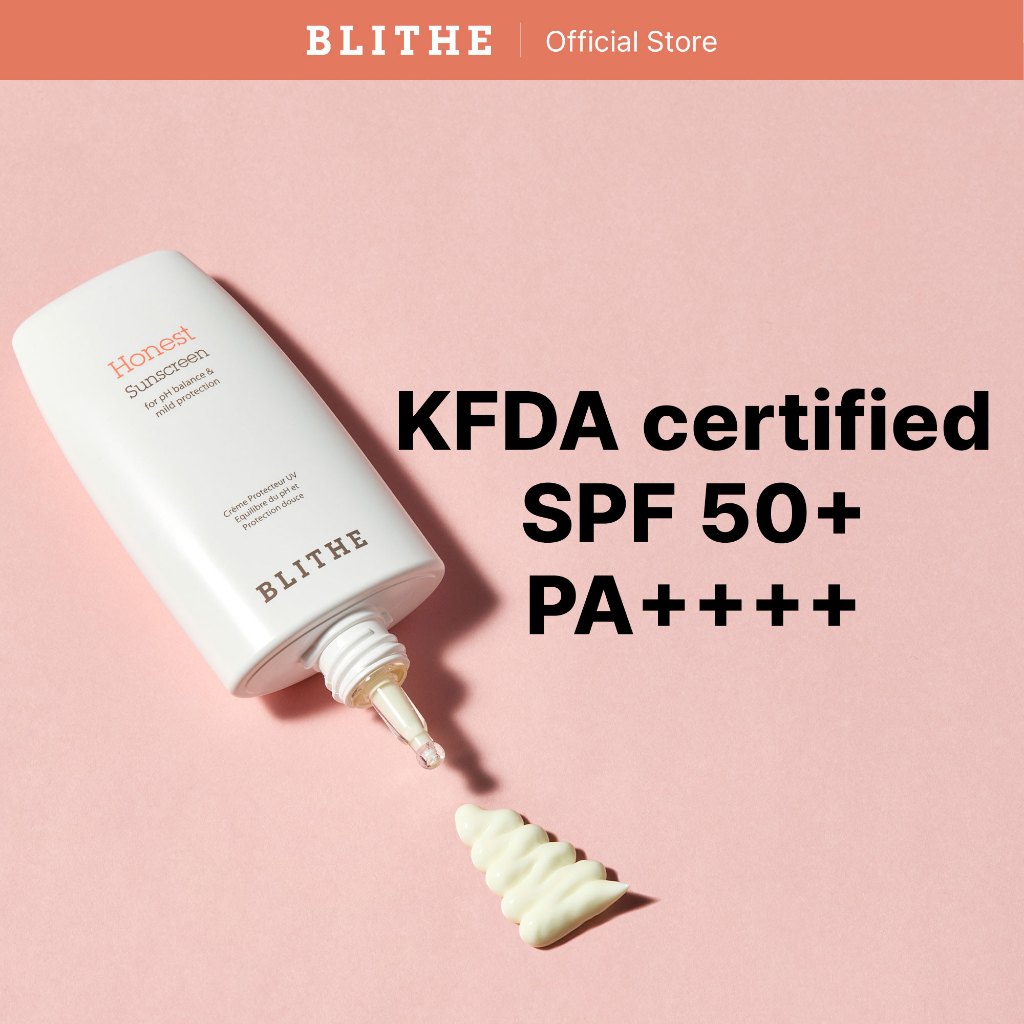 SPF No White-cast Chemical Sunscreen | BLITHE Honest Sunscreen pH 5.5 ...