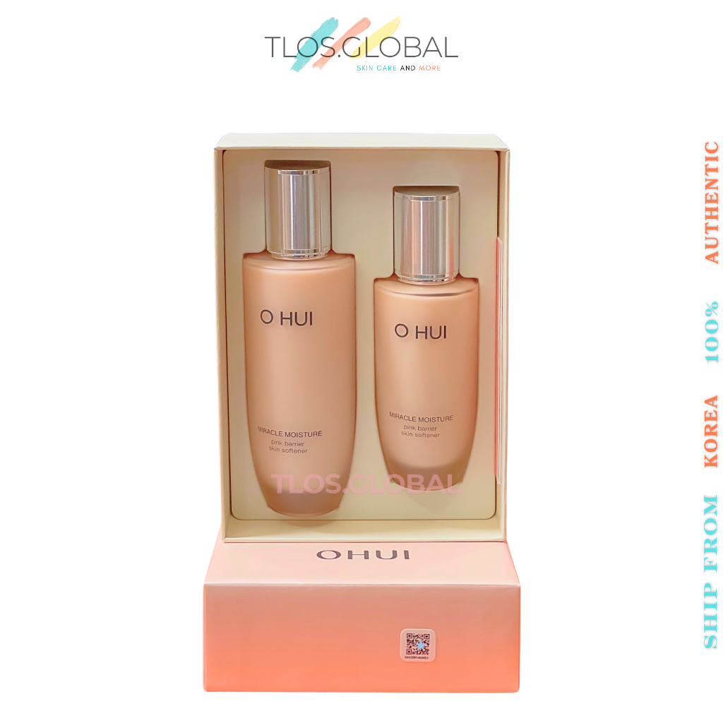 OHUI Miracle Moisture Pink Barrier Softener 150ml + 100ml | Shopee Philippines