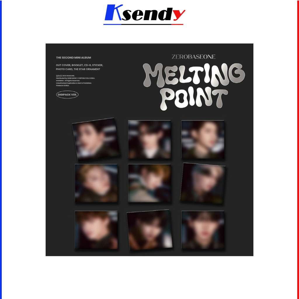 ZEROBASEONE 2nd Mini Album - MELTING POINT (Digipack Ver.) Album ...