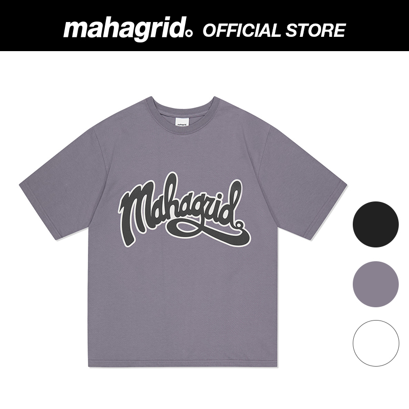 [MAHAGRID] CURVED LOGO TEE | Shopee Philippines