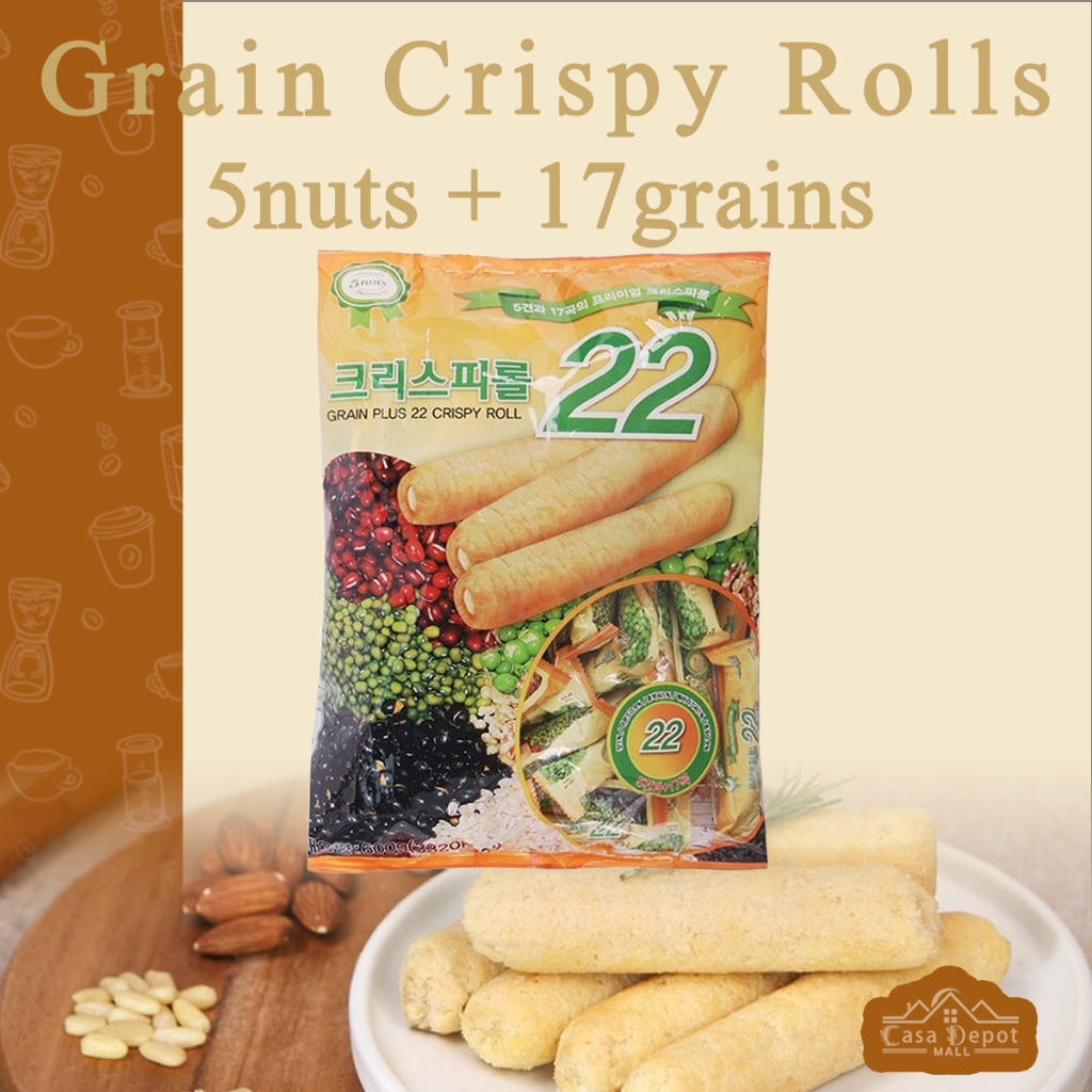 Grain Plus 22 Crispy Roll - A healthy and delicious snack made with 5 ...
