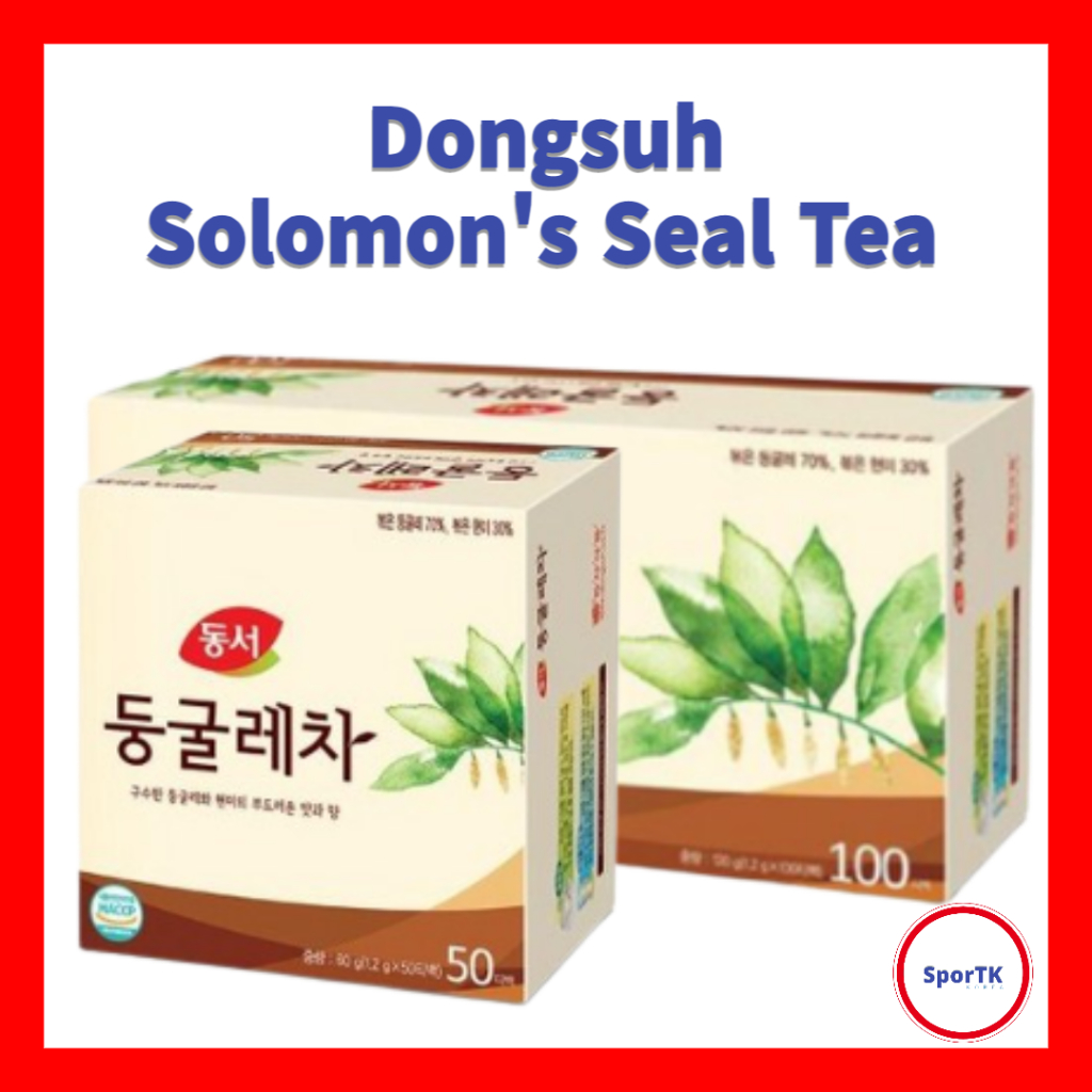 DONGSUH Solomon's Seal Tea Korean Healthy Tea 1.2g x 50,100 Teabags ...