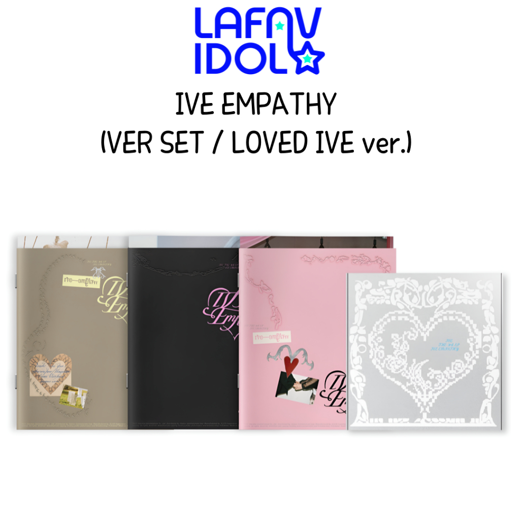 IVE THE 3rd EP : IVE EMPATHY [SET]-ON HAND OFFICIAL SEALED ALBUM | Shopee Philippines