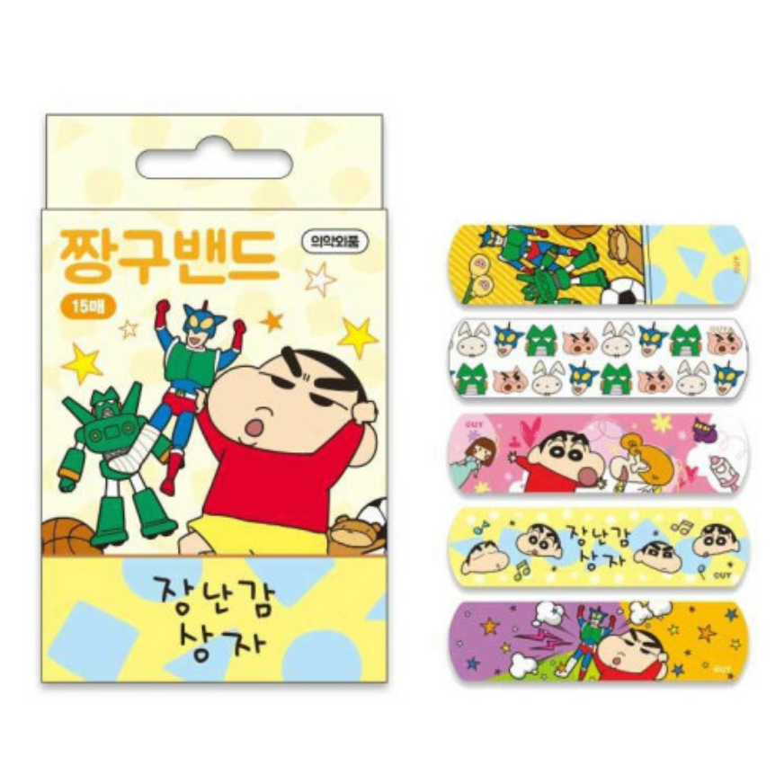 [Korean Adhesive Bandages] Crayon Shin Chan Cute Adhesive Bandages Tape ...