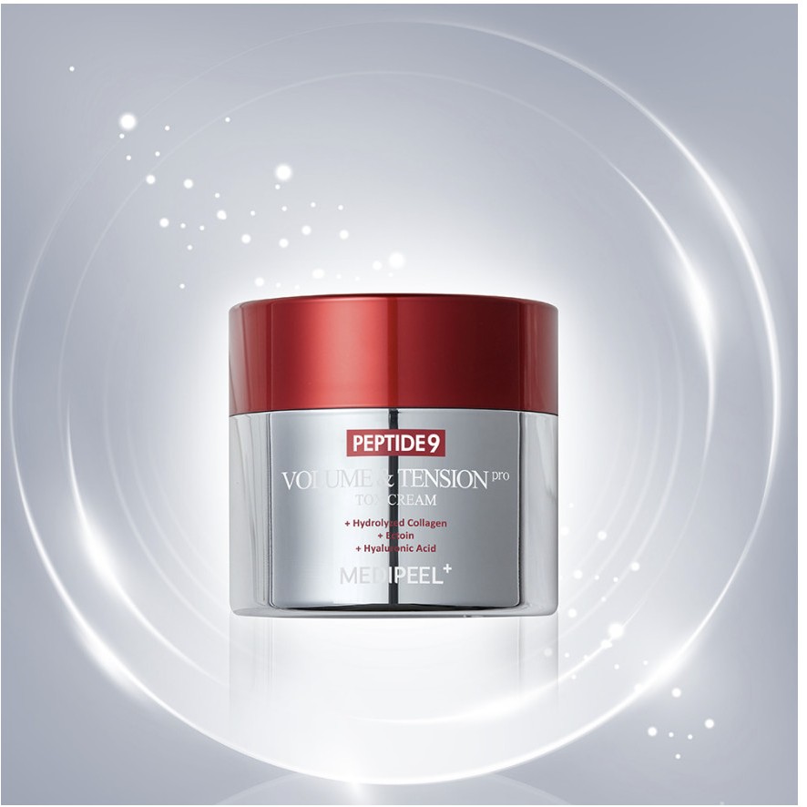 (NEW) MEDI PEEL PEPTIDE 9 VOLUME AND TENSION PRO TOX CREAM 50G | Shopee ...