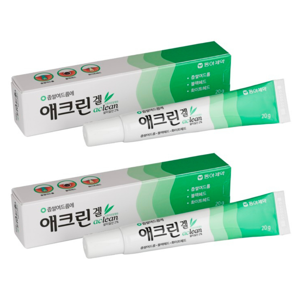 DONG-A Pharm. Aclean Gel 20g/pack Inhibits Acne Bacteria Millet ...