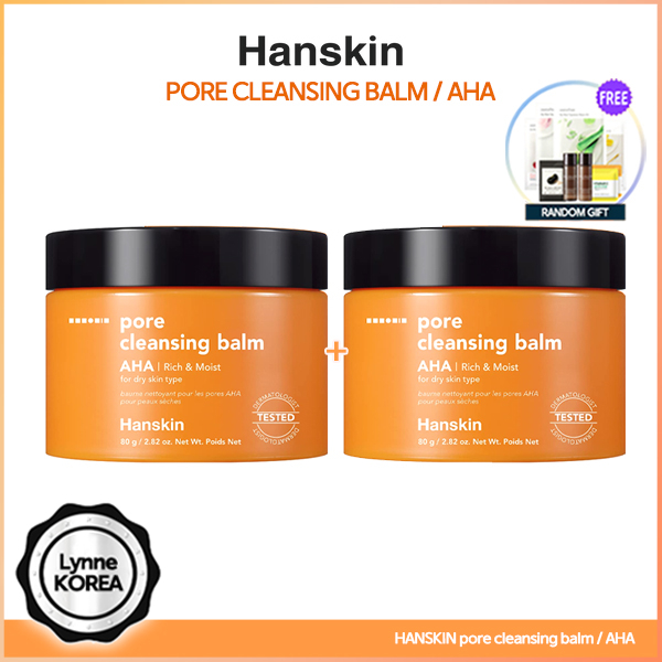 HANSKIN Hanskin AHA Pore Cleansing Balm 80g / Cleanser cream | Shopee ...