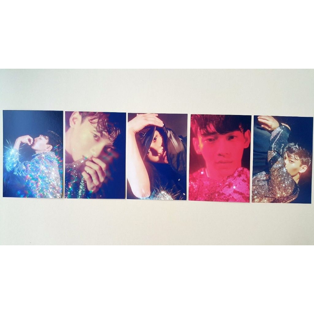 W KOREA EXO EXOCLUSIVE Postcard Limited image collections - Chen Set (5pcs) | Shopee Philippines