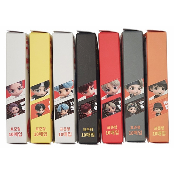 BTS (BangTan Boys) TinyTAN MIC Drop Disposable Bandage 20box(200ea) | Shopee Philippines
