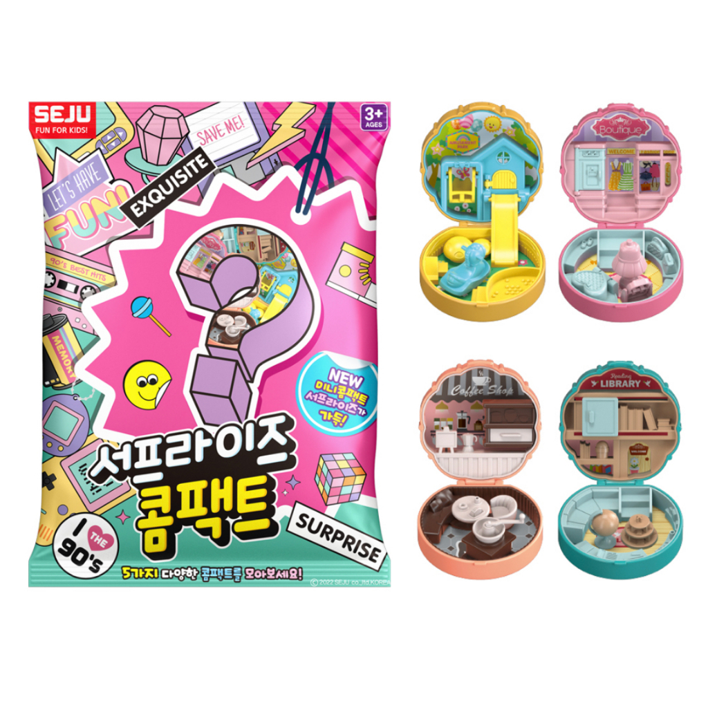 [Korean Toy] Surprise Random Toy Capsule Toy Surprise Compact Toy ...