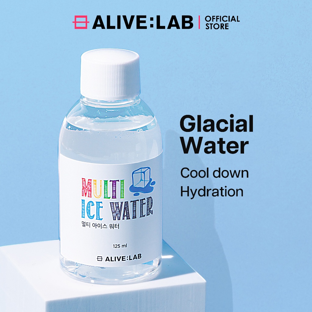 ALIVELAB Multi ICE Water Toner, Sensitive Skin, Cool Down, Heated Skin, Brightening, Paraben ...