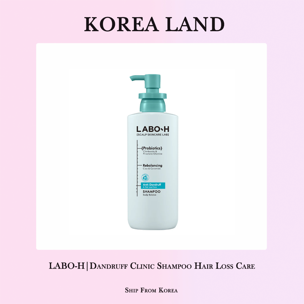 LABO-H | Dandruff Clinic Shampoo Hair Loss Care (400ml) | Shopee ...