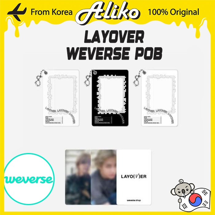 [POB ONLY] V - LAYOVER PHOTOBOOK SET POB (WEVERSE POB) | Shopee Philippines