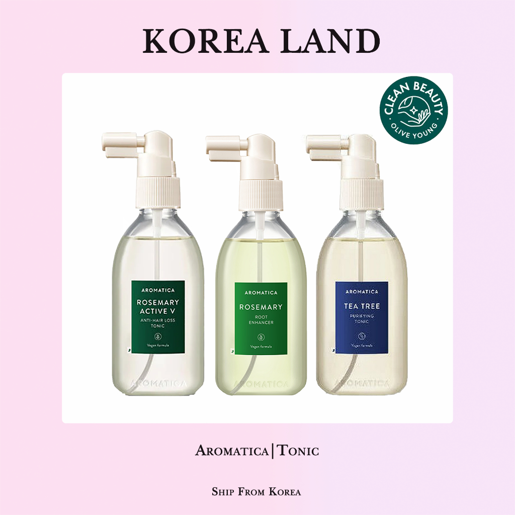Aromatica | Rosemary Root Enhancer/Tea Tree Purifying Tonic/Rosemary ...