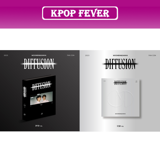 ASTRO MOONBIN & SANHA -2023 FAN CON : DIFFUSION ( DVD / USB version ) | Shopee Philippines