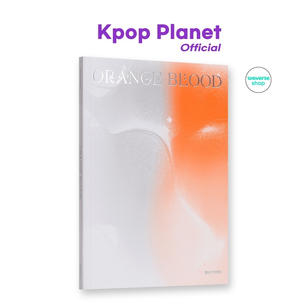 [ENGENE ver.] ENHYPEN - 5th Mini Album [ ORANGE BLOOD ] | Shopee ...