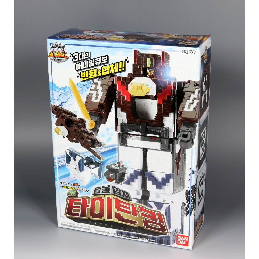 Bandai Power Rangers Doubutsu Sentai Zyuohger Animal force DX TITAN ...