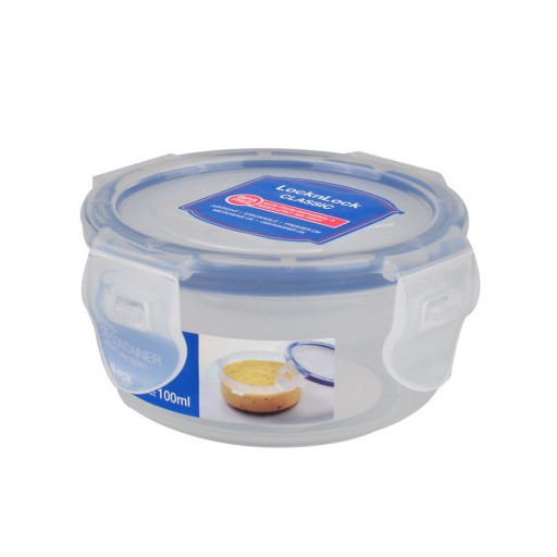 LocknLock HPL931 Airtight Round Food Storage Container Case 100ml Lock ...