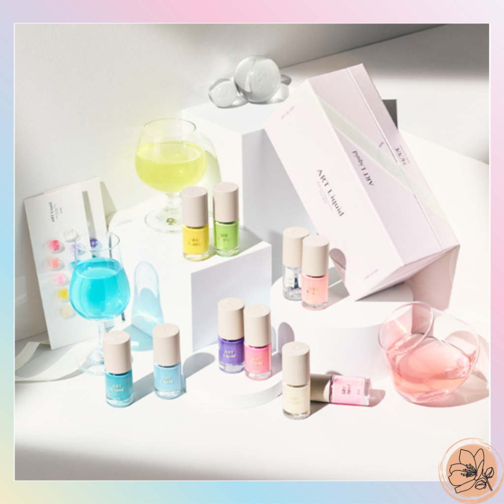 More Gel x Art Liquid Tint Ink Blending 1,2,3 Nail 30 Color | Shopee ...