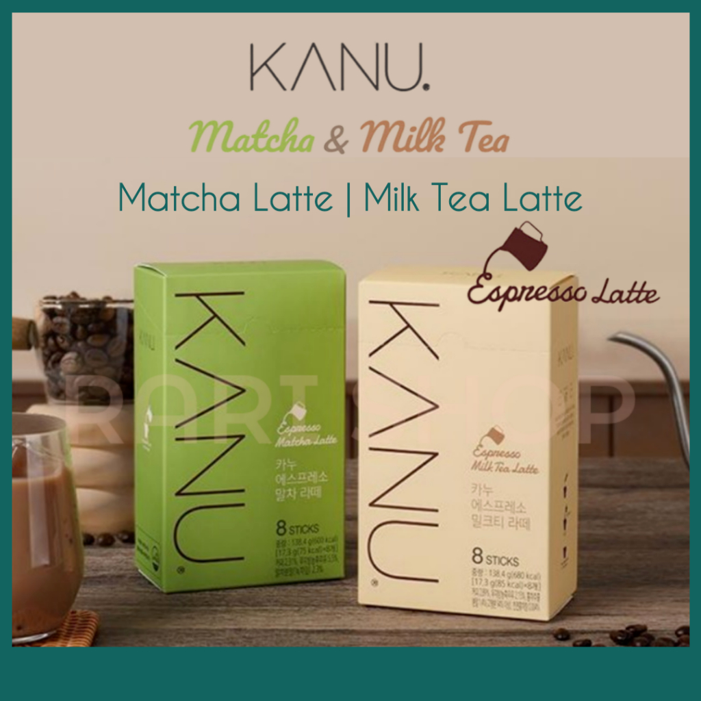 [Maxim] KANU Matcha Latte | Milk Tea Latte (5T/8T/10T/24T) Korean ...
