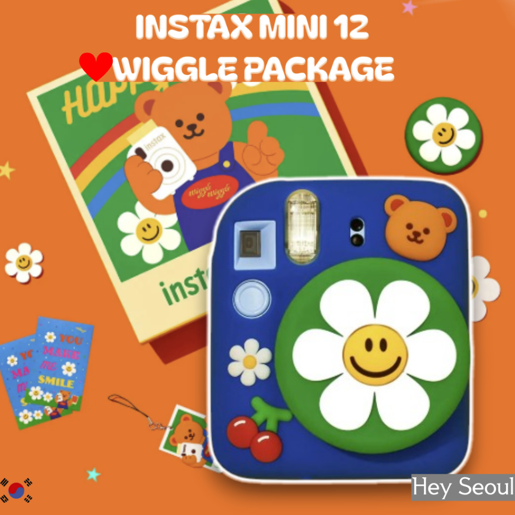 Wiggle Wiggle X Instax Mini 12 Fujifilm All-In-One Instant Camera ...