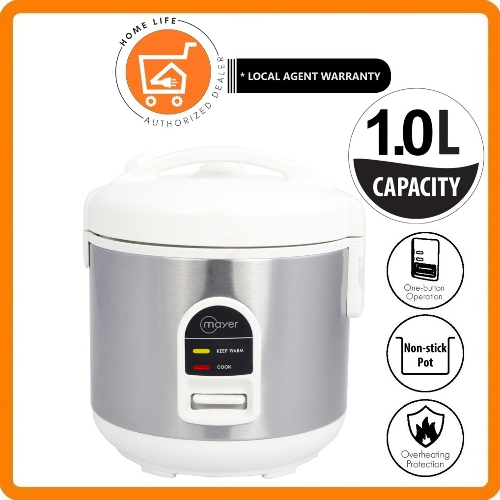 Mayer MMRC101 Rice Cooker 1L | Shopee Philippines
