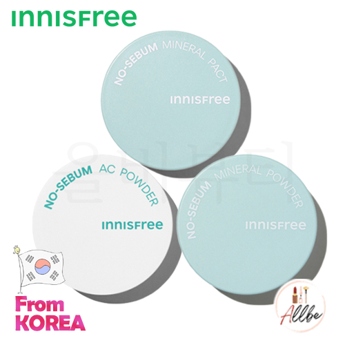 [Innisfree] No-Sebum Mineral Powder 5g / No-Sebum AC Powder 5g / No ...
