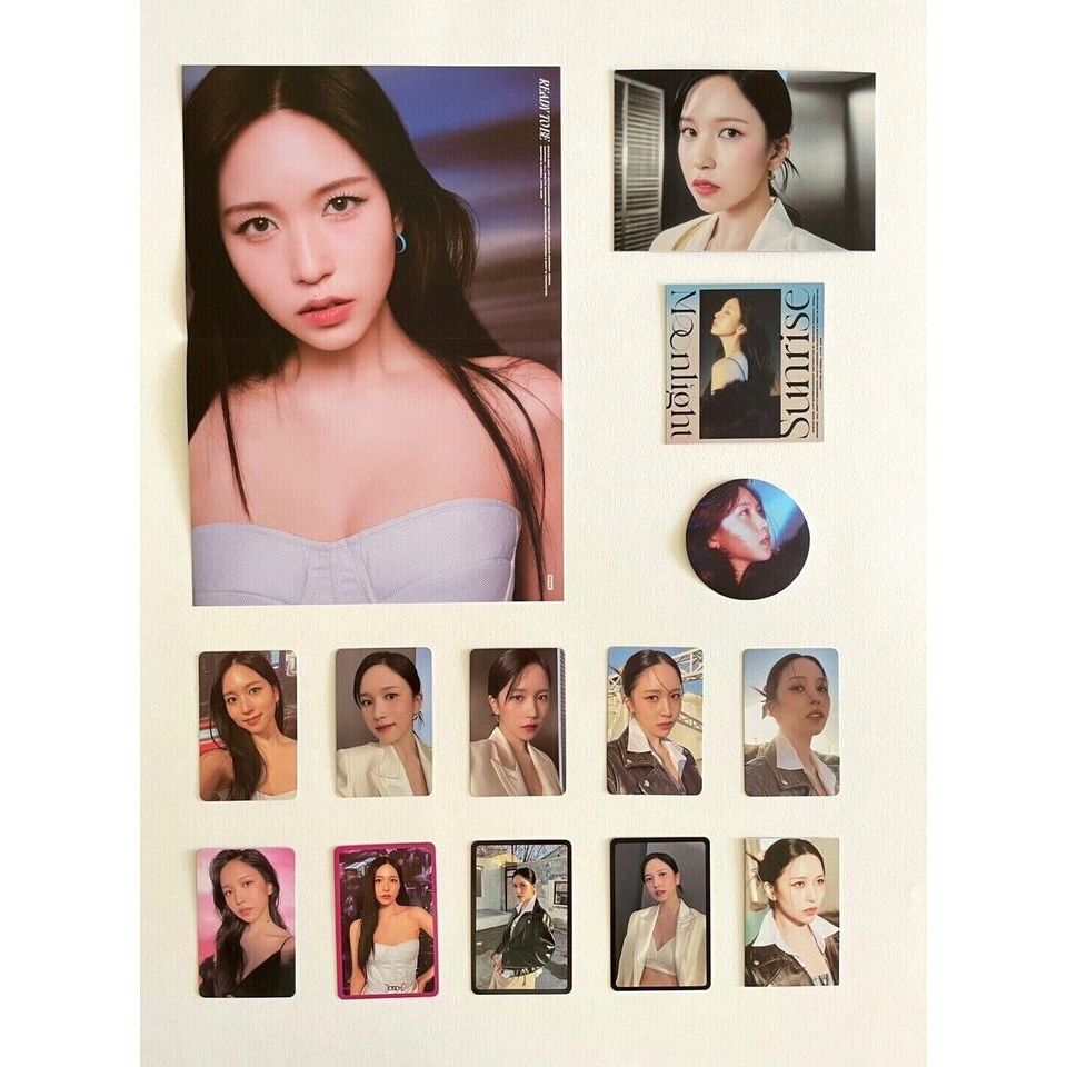 TWICE 12th Mini Album Ready To Be [ Official ] Photocard POB - Mina | Shopee Philippines
