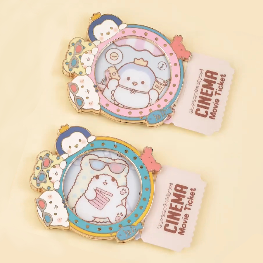 Sanrio Marumofubiyori Fridge Magnet with Pull out Movie Stub - Moppu's ...