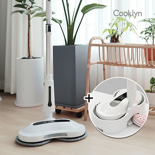 [Cooklyn-Korea] Swing Motion Cordless Electric Mop Cleaner | Shopee ...