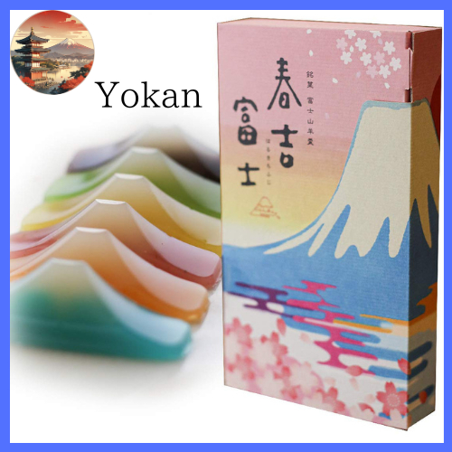 Meiji Shokuhin Kogyo Haruyoshi Fuji Yokan 6 flavors 30g x 12 pieces ...