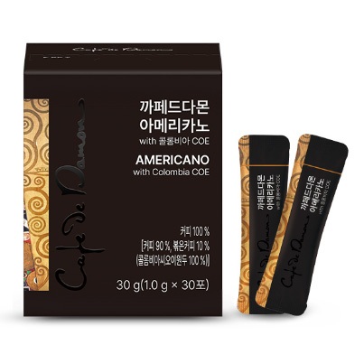Amway Coffee Cafe De Damon Americano 30g (1.0g X 30packets) | Shopee ...