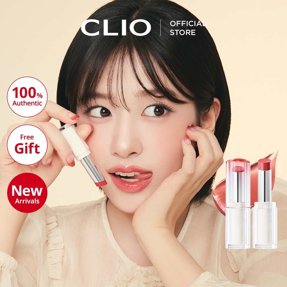 [CLIO] Crystal Glam Balm 6 Colors | Glossy Melting Lip Balm, Lip gloss ...