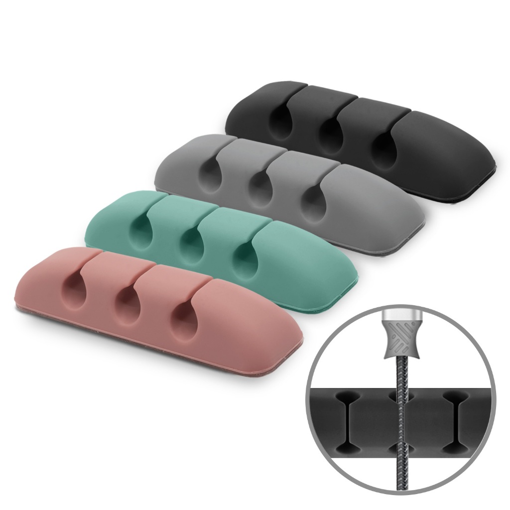 Ringke Silicone Cable Organizer Various Colors Cable Holder Accessory ...