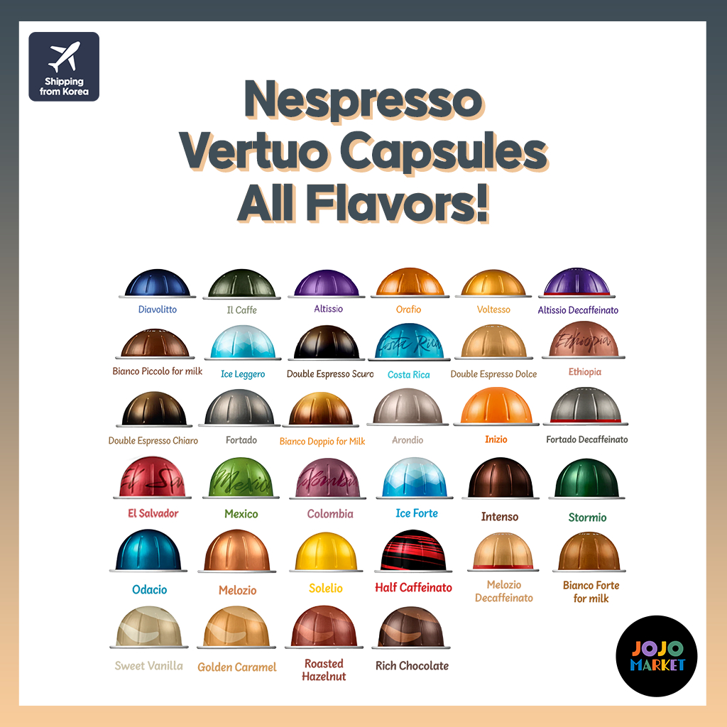 Starbucks Vertuo Launch! / Nespresso Vertuo Capsules All Flavors / 46 ...