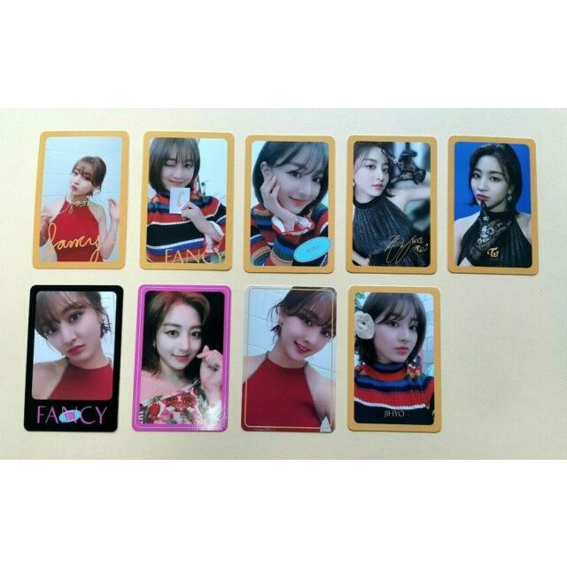 kpop Twice Fancy You 7th mini album OFFICIAL photocard - Jihyo ver. Set | Shopee Philippines