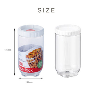 LOCKNLOCK Interlock Kitchen Canister 1L Stackable Container | Shopee ...