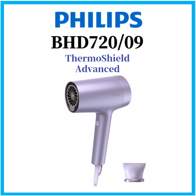 Philips BHD720/09 Hair Dryer 7000 Serie with ThermoShield Advanced DC ...