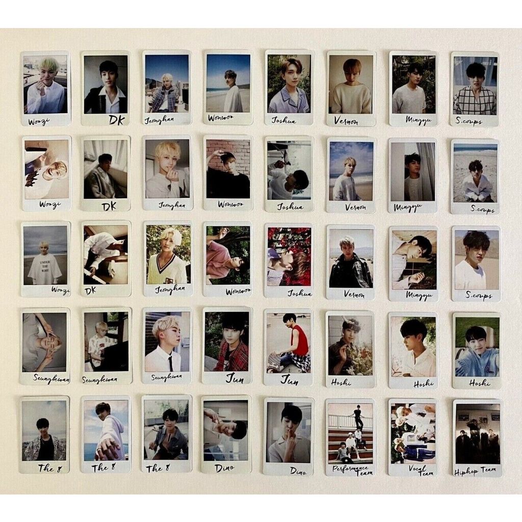 Seventeen 4th mini Album AL1 Al1 Official Photocard - Jeonghan Scoups DK ,etc.. | Shopee Philippines