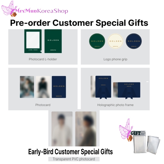 BTS Jungkook Golden Weverse Early Bird Gift and POB | Shopee Philippines