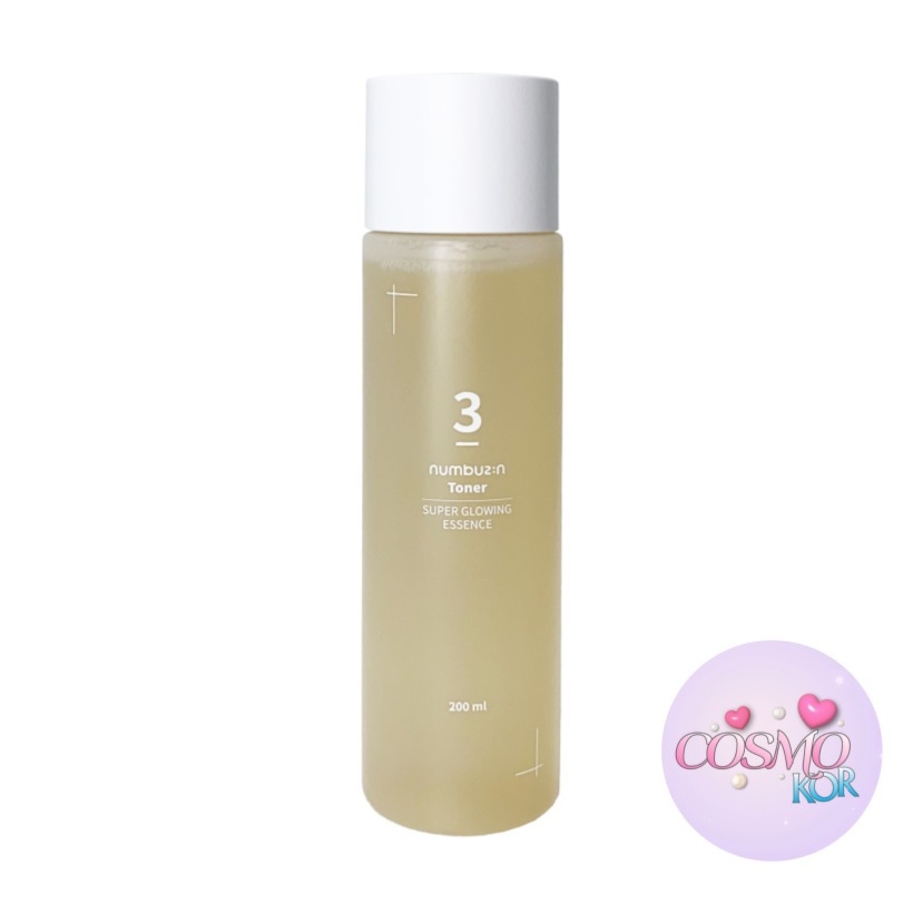numbuzin No.3 Super Glowing Essence Toner 200ml | Shopee Philippines
