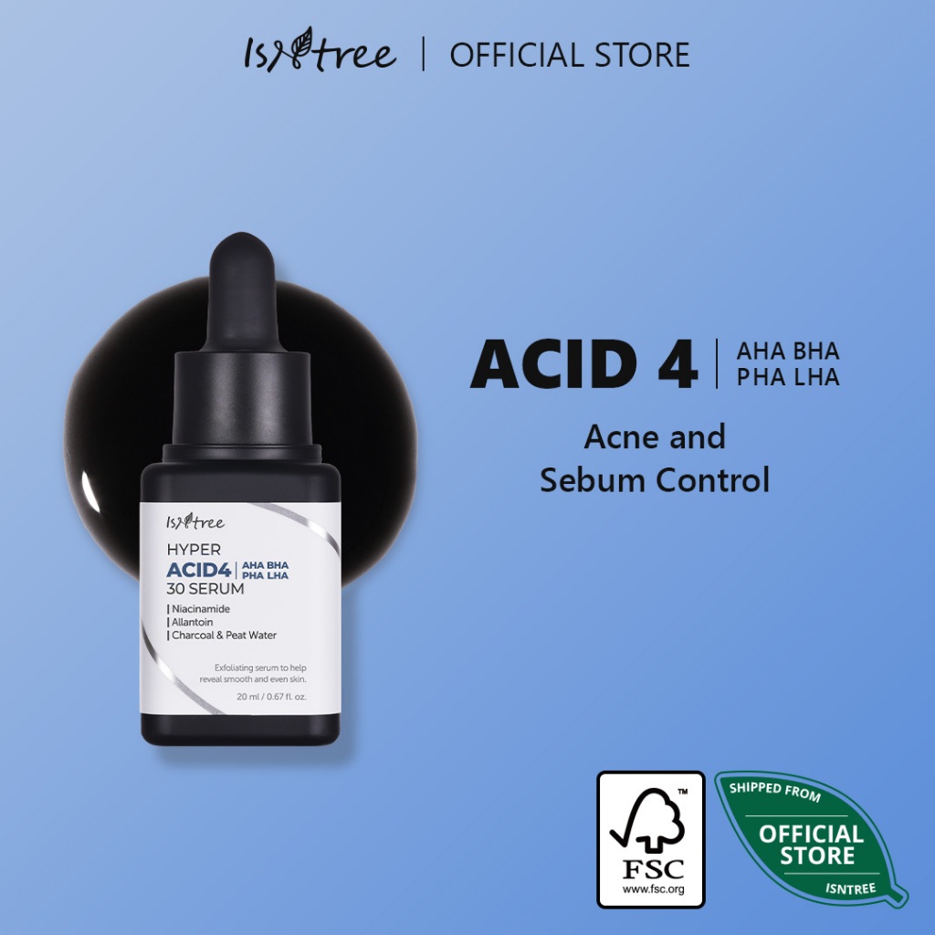 Isntree Hyper Acid 4 30 Serum 20ml | Shopee Philippines