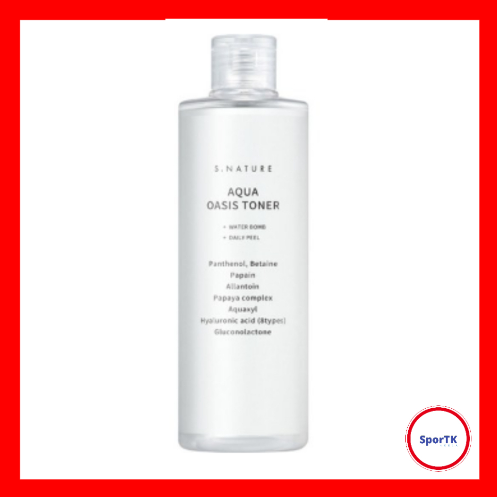 S.NATURE Aqua Oasis Toner 300ml (No Box) | Shopee Philippines