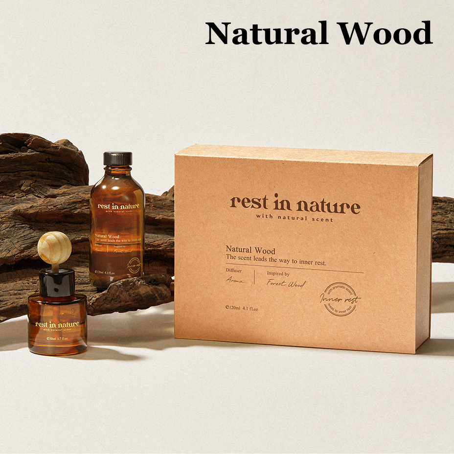 REST IN NATURE Florist Diffuser 120ml / 8 Natural Scents Premium Vegan ...
