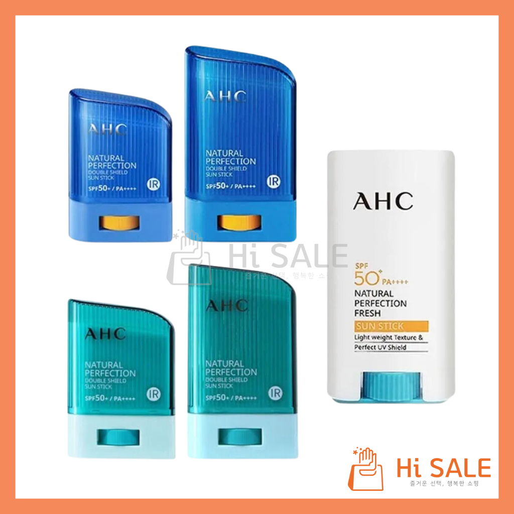 AHC Natural Perfection Fresh Sun Stick 17g SPF50+PA+++ / Natural Perfection Double Shield Sun ...