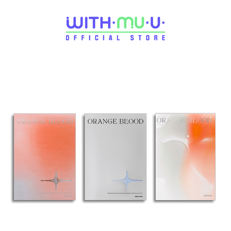 ENHYPEN - 5th Mini Album [ ORANGE BLOOD ] | Shopee Philippines