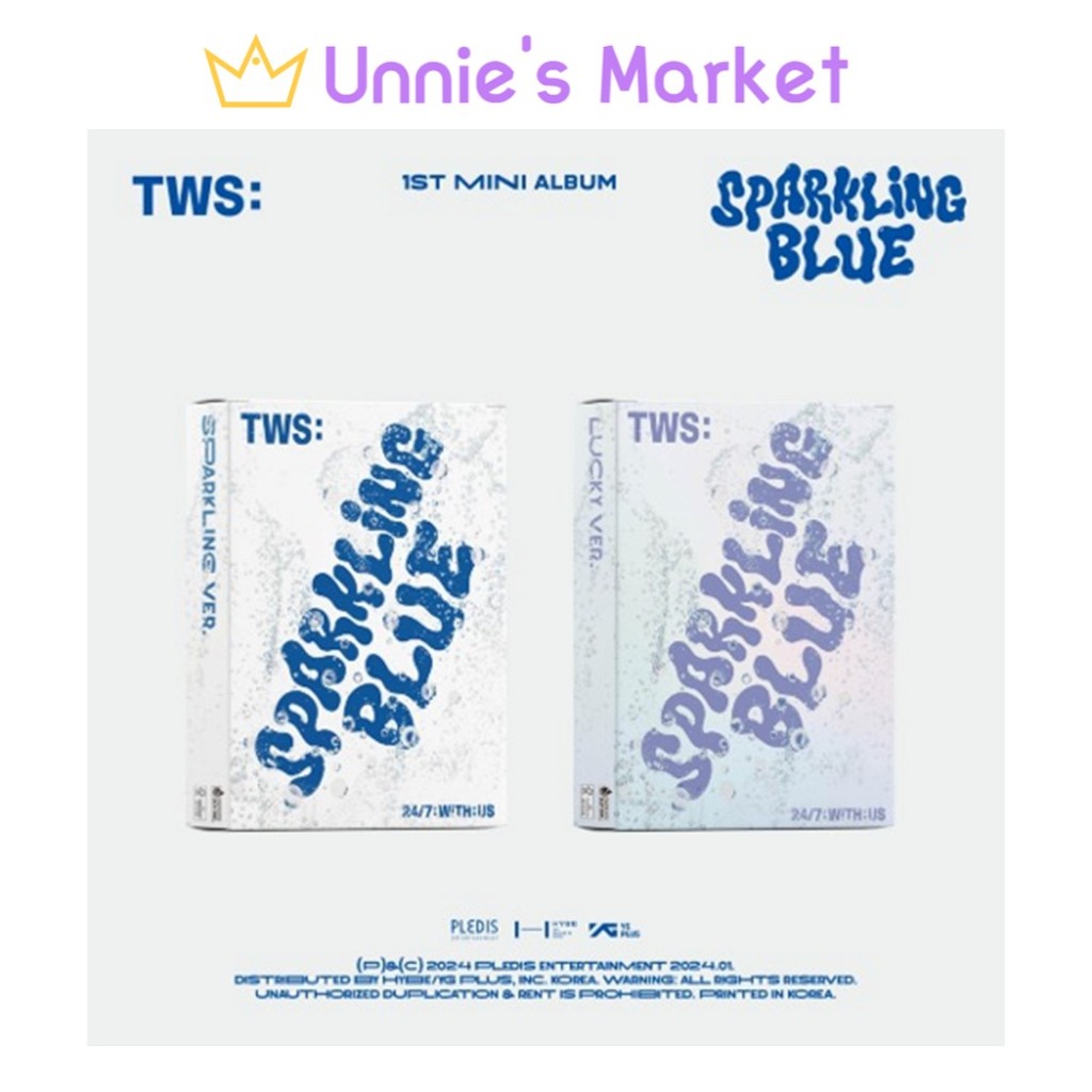 TWS - Sparkling Blue 1st Mini Album | Shopee Philippines