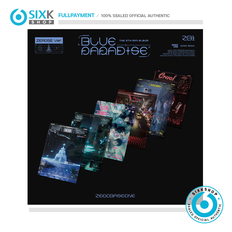 (ZEROSE ver) ZEROBASEONE The 5th Mini Album [BLUE PARADISE] | Shopee ...