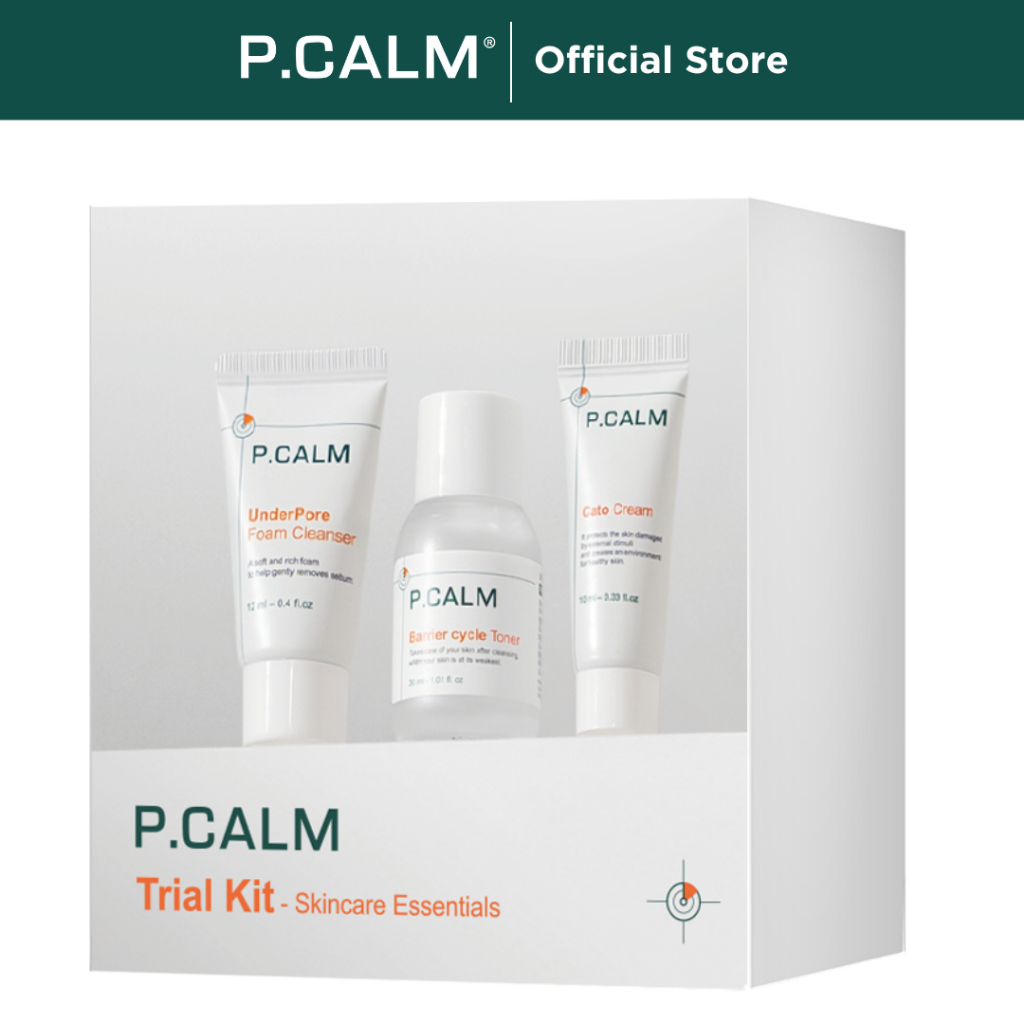 [P.CALM] Trial Kit Skincare Essentials (Travel Size) | Shopee Philippines