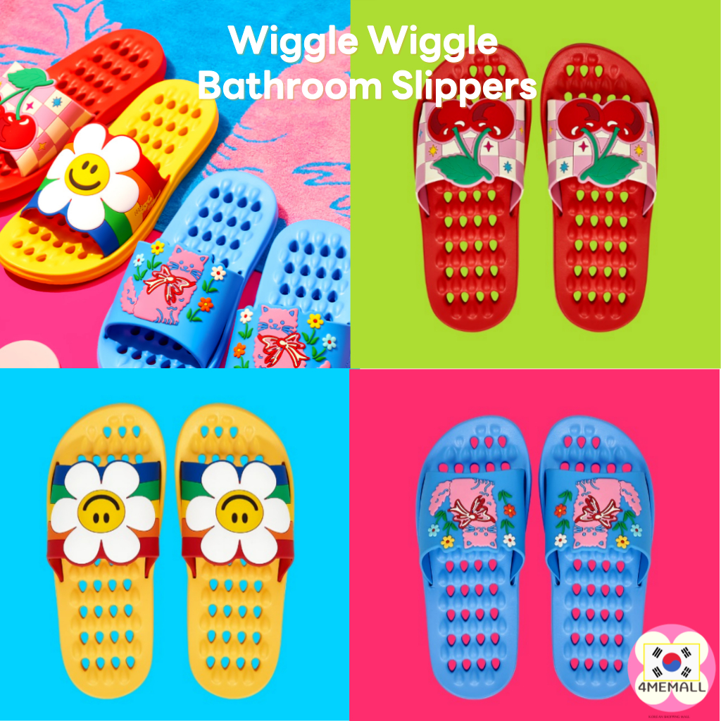 Wiggle Wiggle Bathroom Slippers 3 Types Bathroom Accessories Gift ...